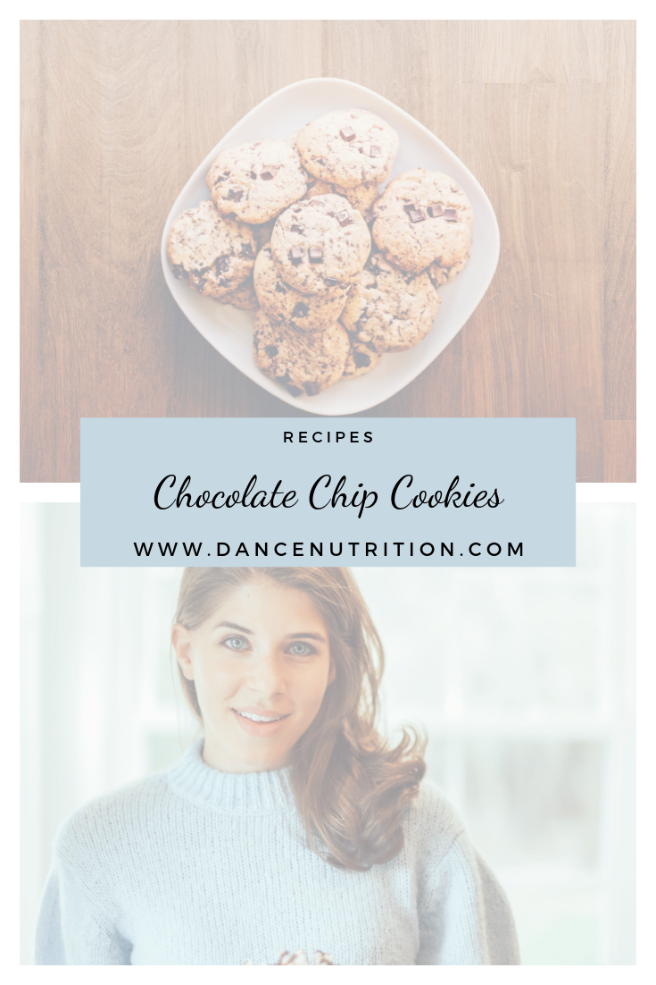 Chocolate Chip Cookies - Dance Nutrition