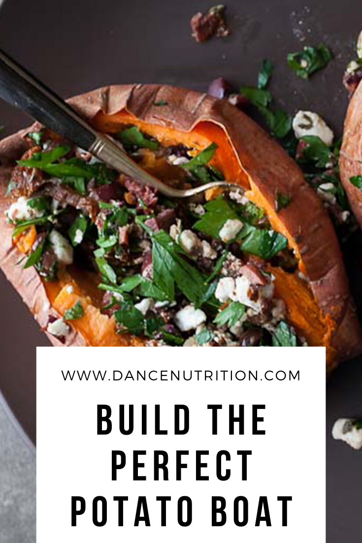 Dinner Hack for Busy Dancers: Potato Boats - Dance Nutrition