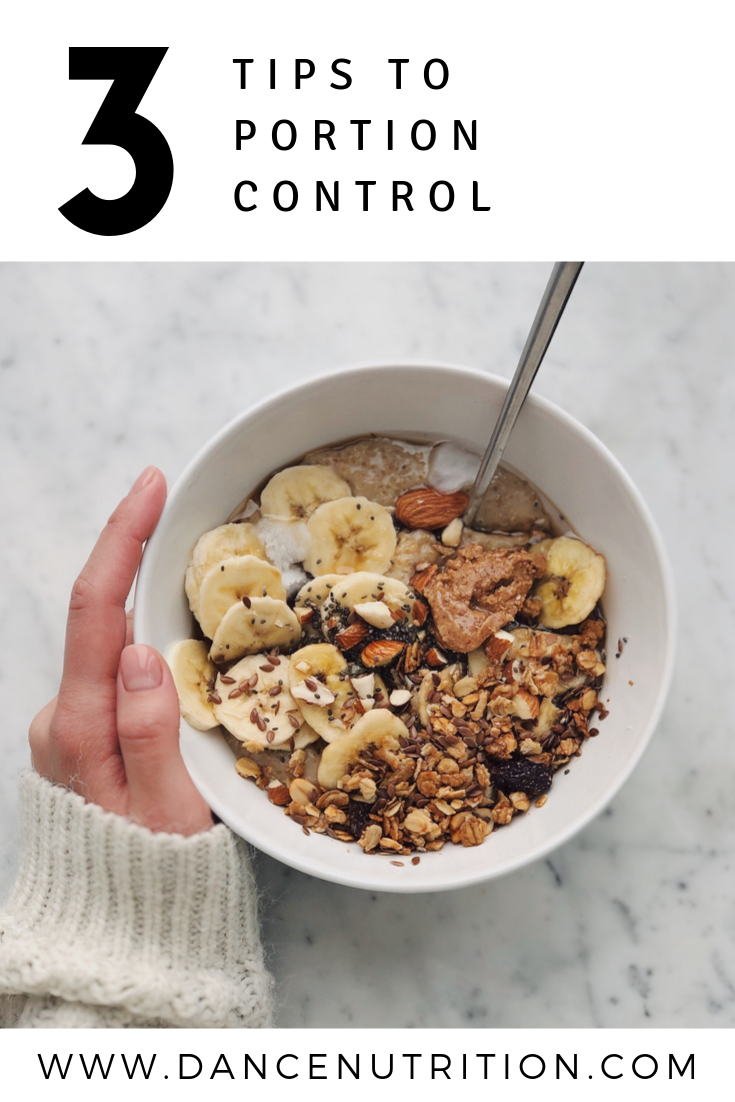 Q+A Series: Portion Control - Dance Nutrition