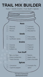 A Dancer's Diet: Build the Perfect Trail Mix - Dance Nutrition