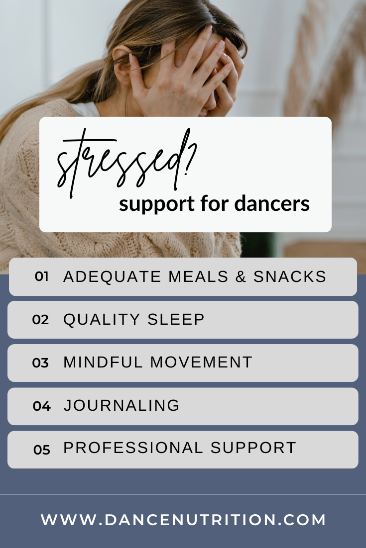 A Dancer's Guide to Stress, Fatigue, & Overwhelm - Dance Nutrition