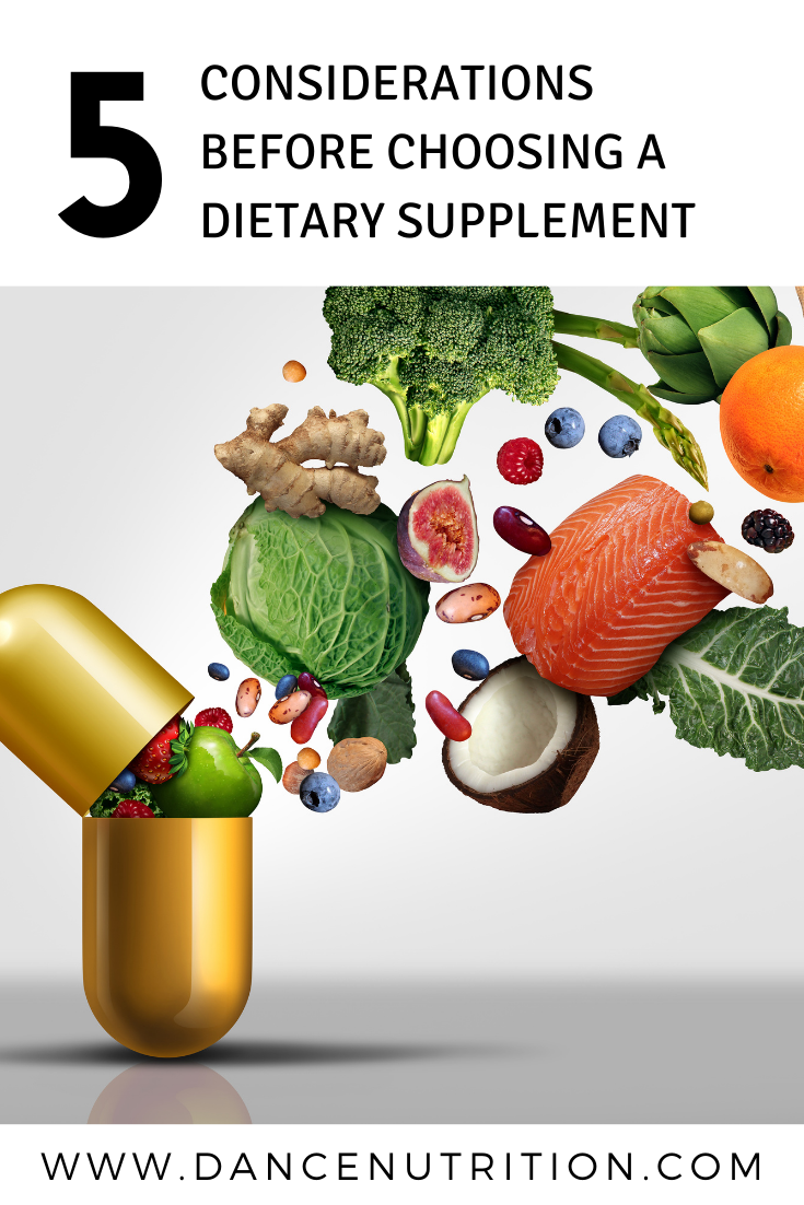 A Dancer's Diet: Nutrition Supplements - Dance Nutrition