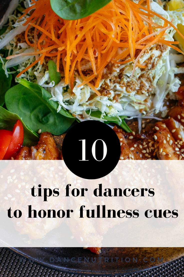 How To Stop Eating When You Feel Full - Dance Nutrition