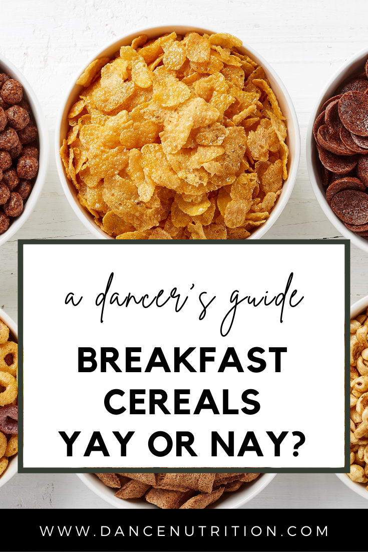 The Truth About Cereal and Performance - Dance Nutrition