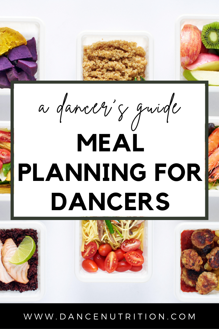 Meal Planning for Dancers - Dance Nutrition