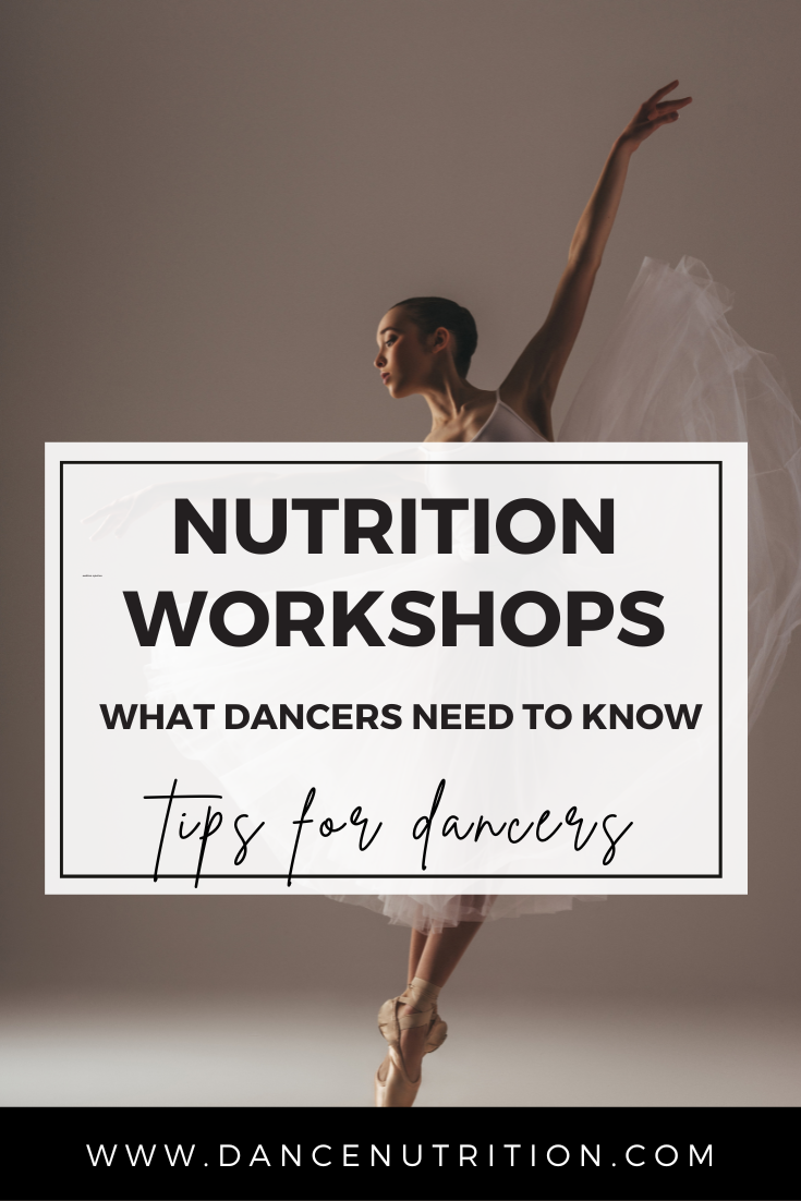 Dance Nutrition Workshops- Everything you need to know - Dance Nutrition