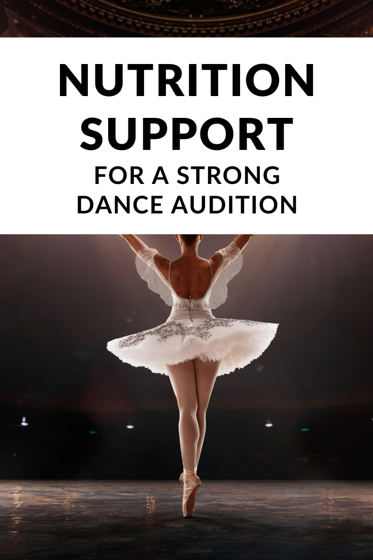 What should dancers eat before an audition? - Dance Nutrition